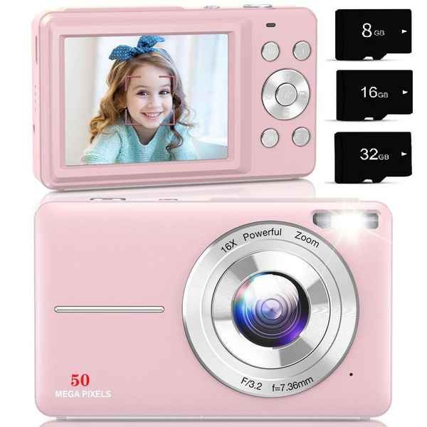 4K HD Recording Digital Camera For Music Festival 50MP With 8GB 16GB 32 ...