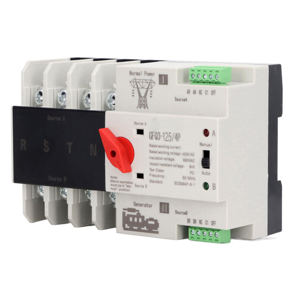 Dual Power Automatic Transfer Switch,Changeover Timing Controller ...