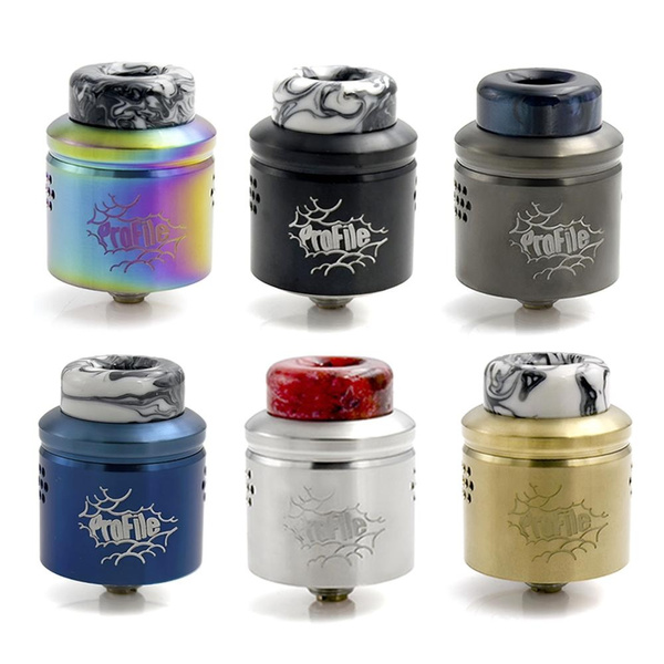 Profile RDA Tank Mesh Coil Single Coil 24mm Tank 316SS 810 Dripping ...