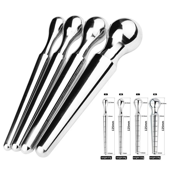 Stainless Steel Urethral Rod Masturbation Device Ejaculation Delay Toy Gay Sex Toy Urethral 