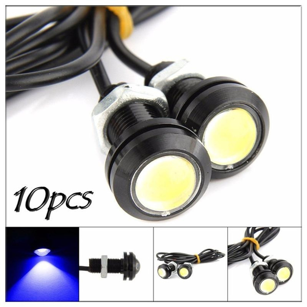 10Pcs 23MM Eagle Eye Led Lights Car LED Daytime Running Lights Auto ...
