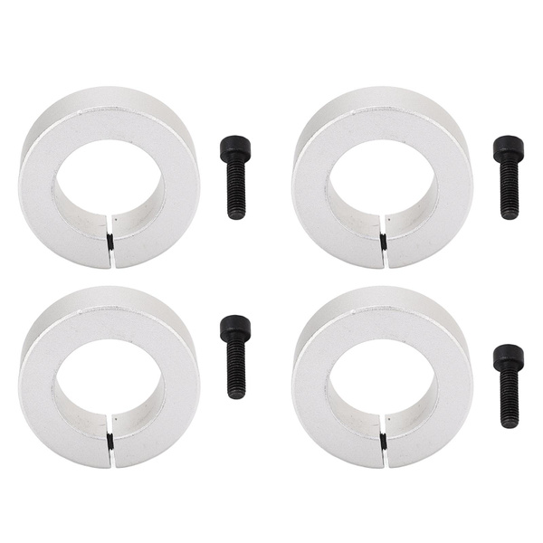 4Pcs Screw Clamping Shaft Collar Kit 1in 25mm Bore Diameter Aluminum ...