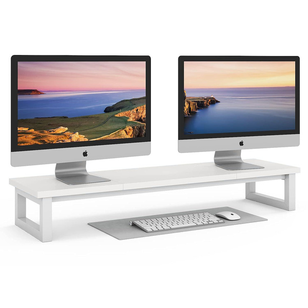 Dual Monitor Stand Riser, 39Inch Large Monitor Stands For 2 Monitors ...