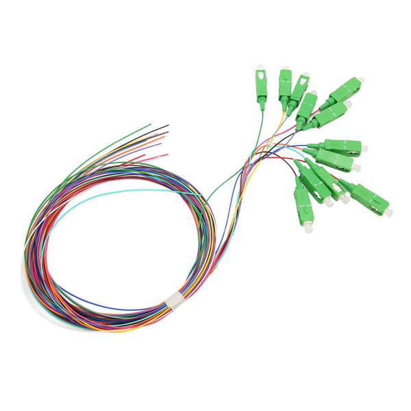 12 Strands Fiber Optic Pigtail Single Mode Fiber Optic Pigtail 1.5 ...