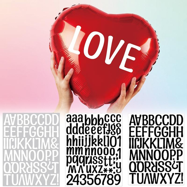 2-inch Letter Stickers DIY Mailbox Number Children's Room Classroom ...