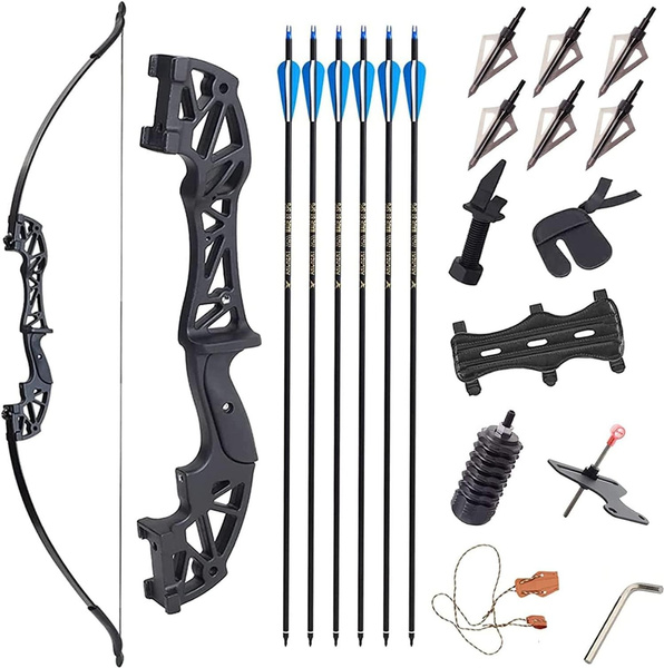 BZT Recurve Bows for Adults - Archery Takedown Bow and Arrow Adult Set ...