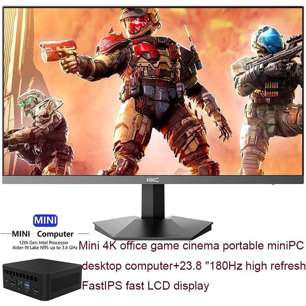 MINI PC 13th Gen N95/N100 Mini 4K Office Gaming Cinema Portable MiniPC ...