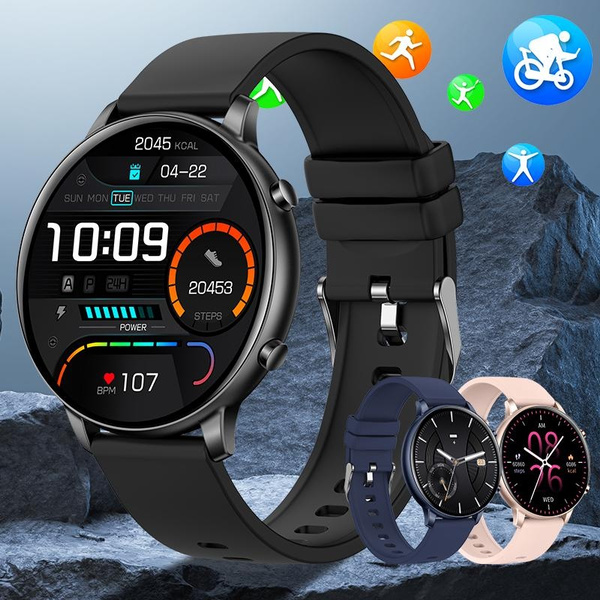 New smartwatch with Bluetooth for phone calls, heart rate, blood ...