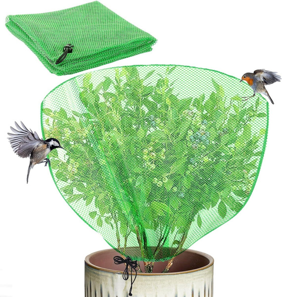 Plant Netting for Garden - Small Potted Fruit Trees Bird Barrier for ...