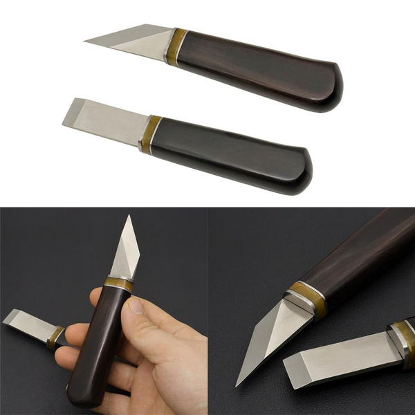 Leather Working Knife Leather Edging Cutter Knife, Skiving Knife Handle ...