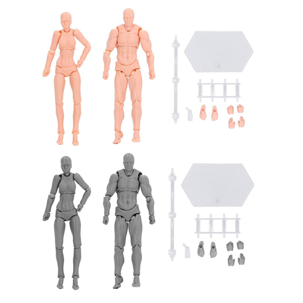 Drawing Figure Model,Small Scale Human Body Model Artist Draw Mannequin ...