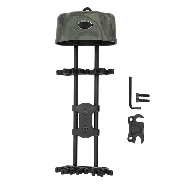 Quick Detach Quiver, Lightweight Secure Fit 5 Spot Archery Quiver PE ...