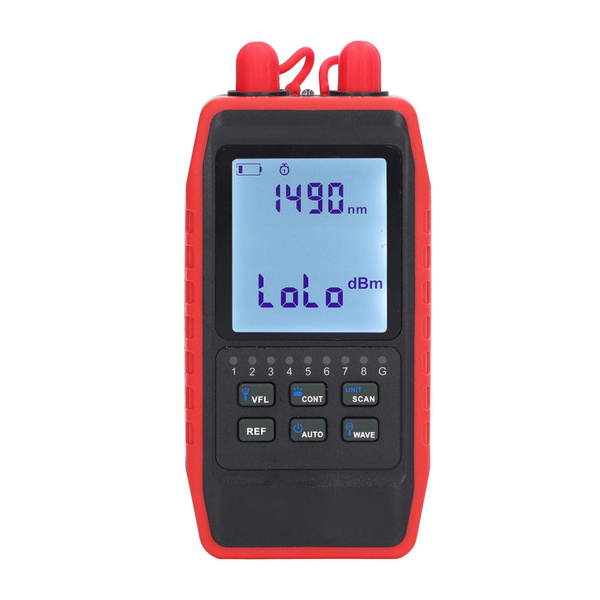 Optical Power Meter, Fiber Fracture Check Continuity Test Optical Fiber ...