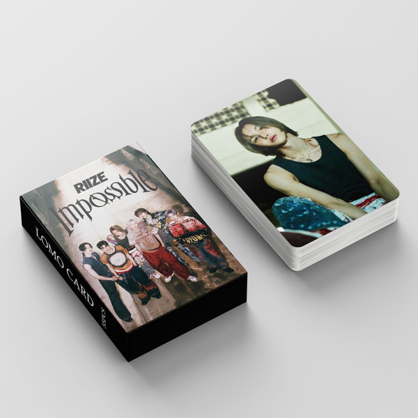 55pcs/set New KPOP RIIZE Single new Album 《Impossible》Photocard LOMO ...