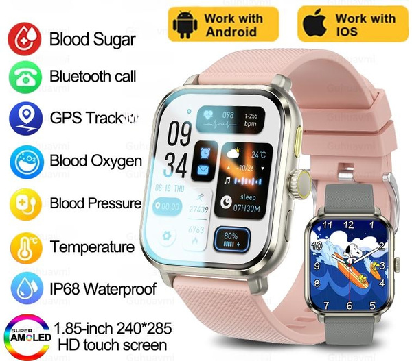 2024 New Fashion Voice Call Smart Watch Ladies Forever Display Custom ...