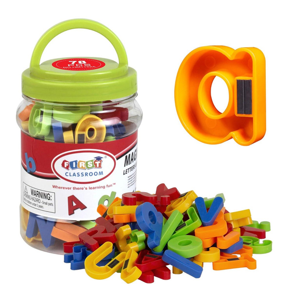 Magnetic Letters Numbers Alphabet Abc 123 Fridge Magnets Plastic