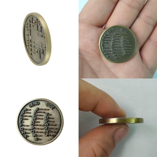 Training Coin Morse Code Commemorative Morse Code Training Coin for ...