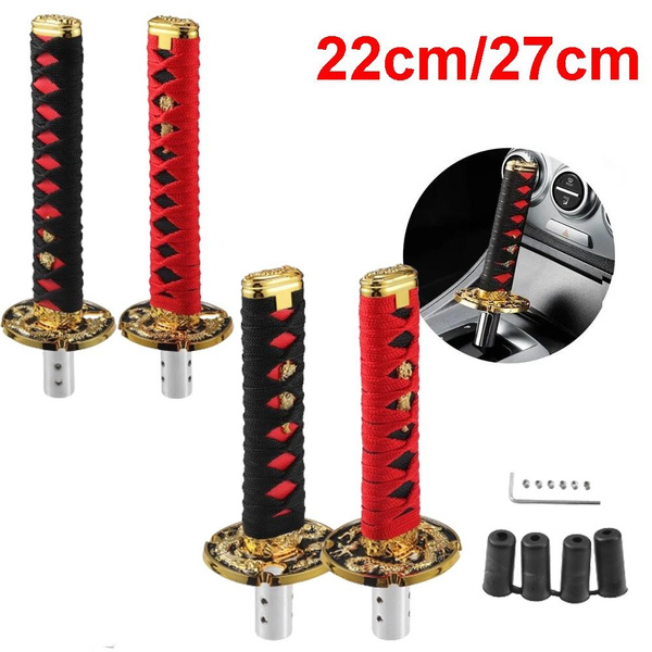 22/27cm Universal JDM Katana Samurai Sword Gear Shift Knob Shifter with ...