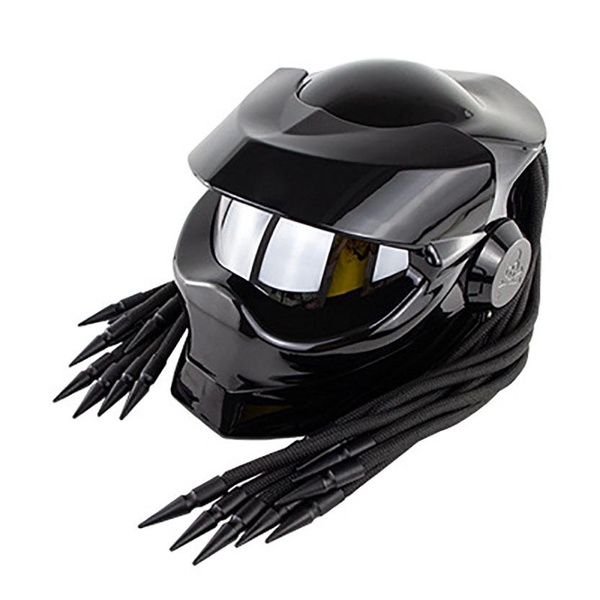 Robot motorcycle full face helmet, DOT safety standard, adult unisex ...