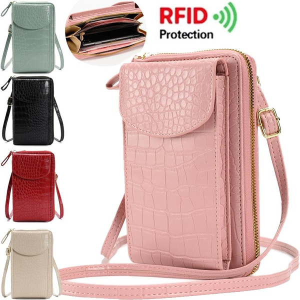 New Women's Fashion Multi Functional Cross Body Wallet Women Shoulder ...