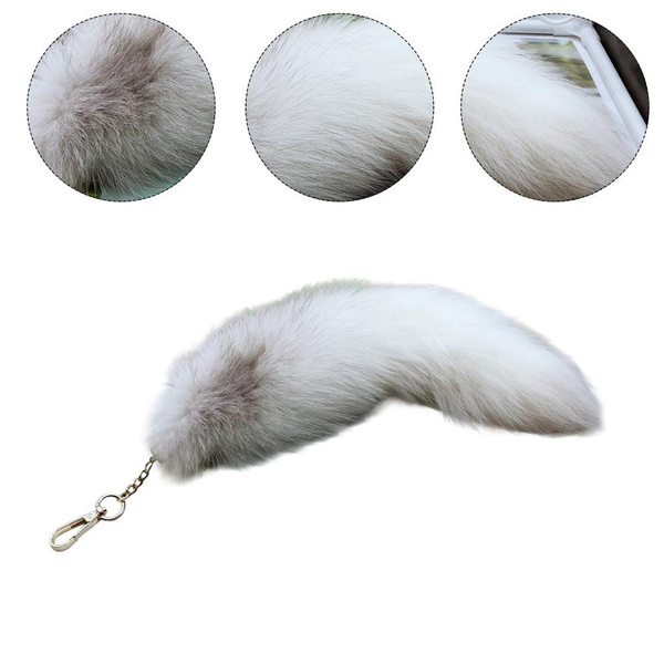 1Pcs Artificial Animal Tails Faux Furs Foxes Costume Tail Children ...