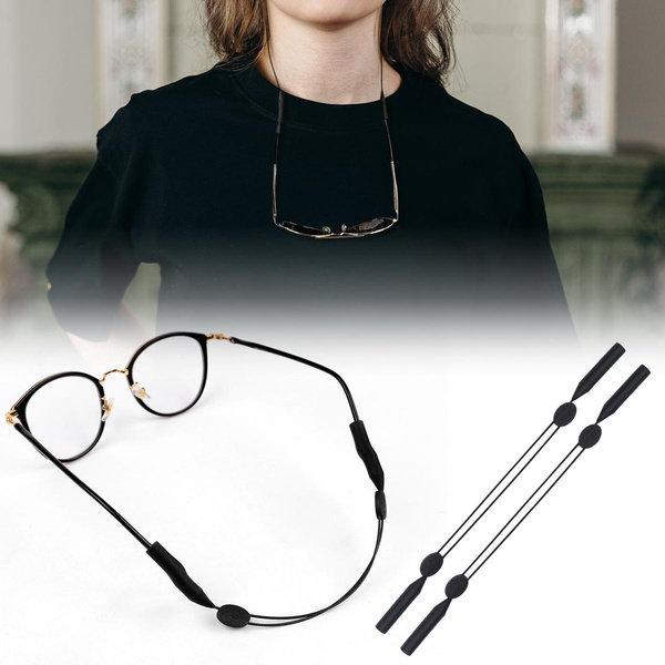 1/2 X Glasses Strap Neck Cord Sports Eyeglasses Band Sunglasses Rope ...