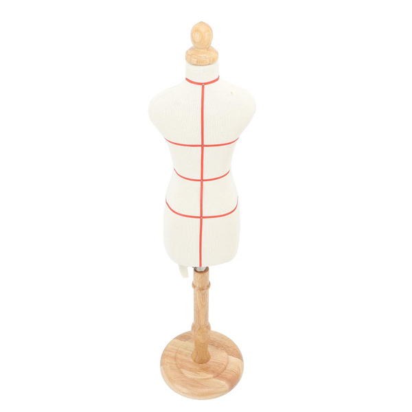 Dress Display Form, Beech Wood Female Dress Form Body Tripod Stand ...