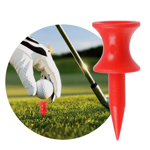 50Pcs/set Golf Tees Plastic Step Down, Unbreakable Professional Golf ...