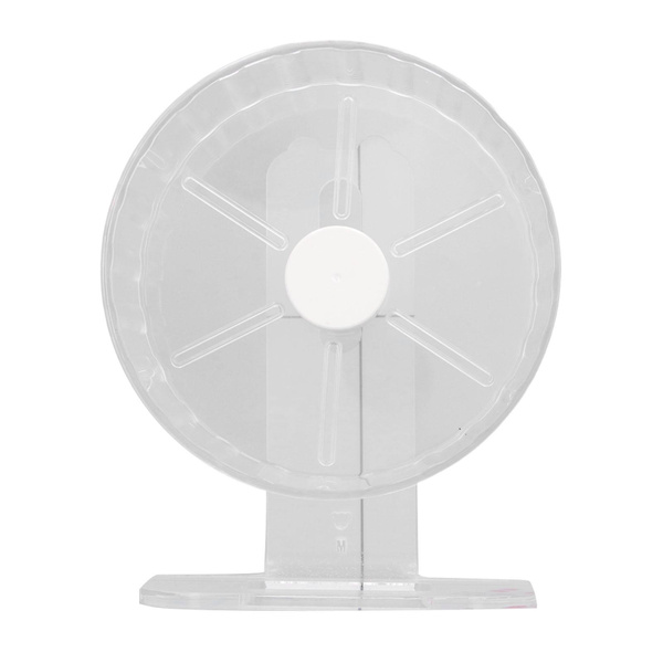 Hamster Wheel Silent, Acrylic Transparent Hamster Exercise Wheel with ...