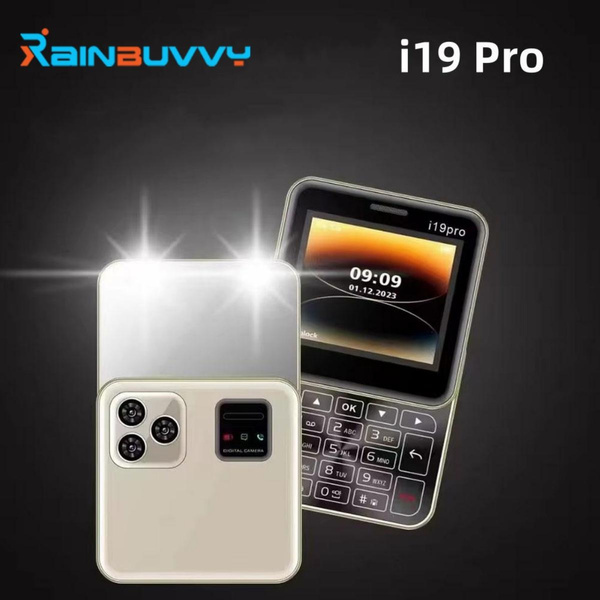 Rainbuvvy i19 Pro Dual SIM 2.4inches Rotating Slider Classic 2G Mini ...