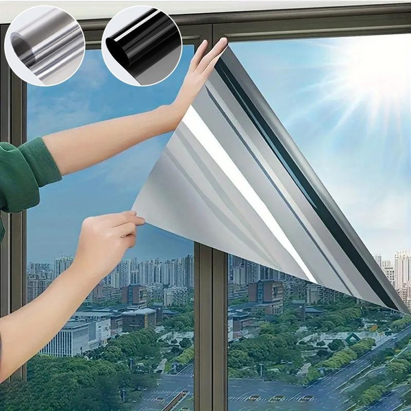 Reflective Window Film Privacy: Window Tint For Home Sun Blocking ...