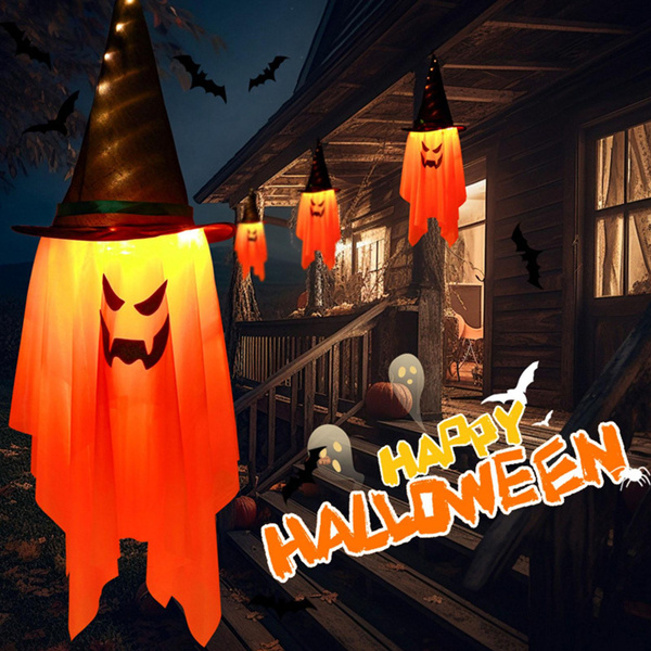 Pathway Ghost Light Haunted House Ghost Lamp Halloween Light-up Ghost ...
