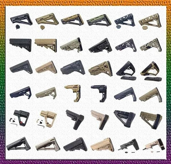 2024 New Airsoft SLR 556 M4 Tactical SBA3 AEG Water Bullet Stock with ...