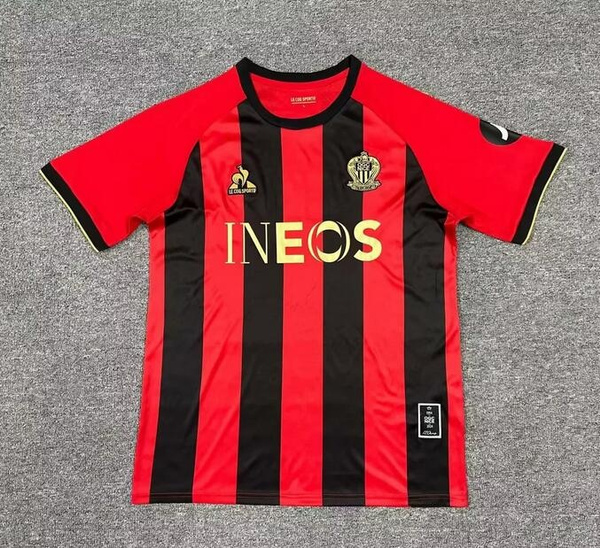 2024 2025 OGC Nice Clauss Soccer Jerseys 24 25 Home Football Shirt | Wish