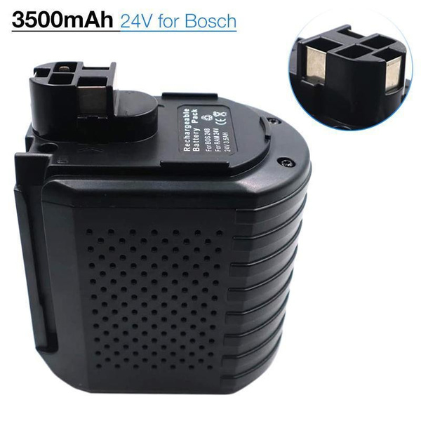 3500mAh Ni-MH Replacement Rechargeable Battery for Bosch 24V Battery ...