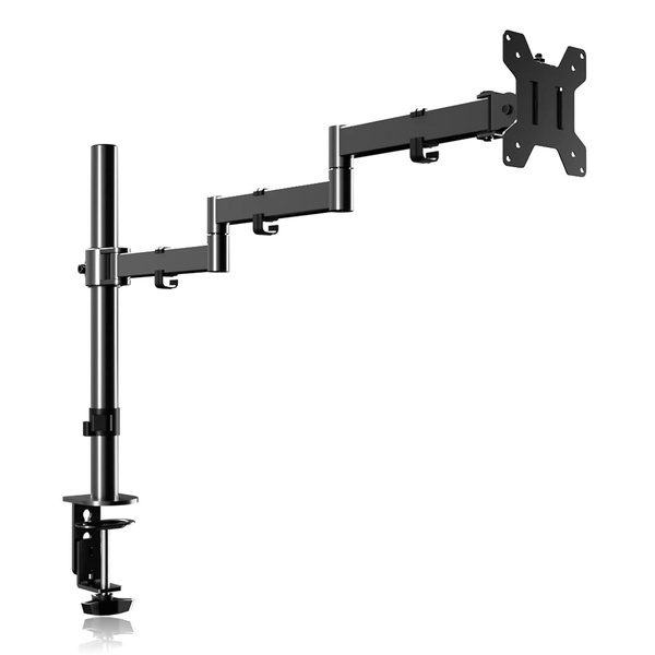 Single Long Monitor Stand, 13 To 32 Inch Computer Monitor Desk Mount ...