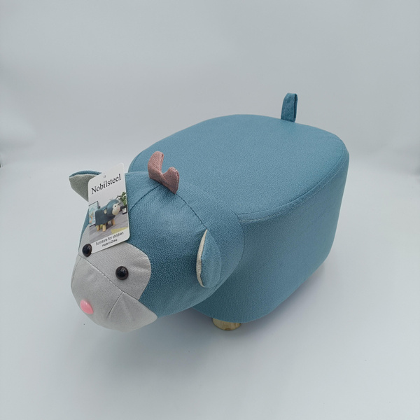 Nobilsteel Furniture for children Cute Animal Stools Soft Padded ...