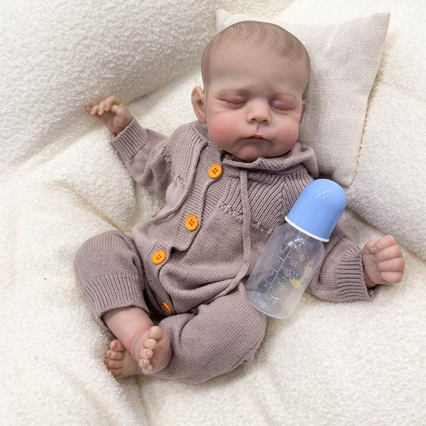 19inch Newborn Baby Erica Soft Body Reborn Doll Lifelike Soft Touch ...