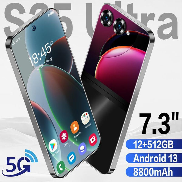 S25 Ultra Global Edition Smartphone 7.3-inch Incell Screen, 12GB+512GB ...