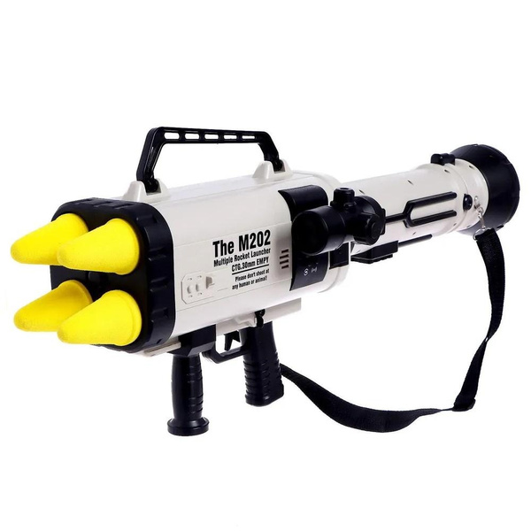 M202 Quad-Barrel Rocket Launcher Toy Gun Large RPG Grenade Launcher ...