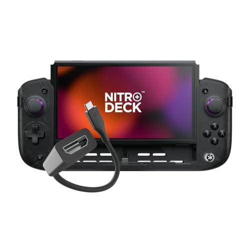 Nitro Deck+ With Hdmi Adapter - Handheld Pro Controller For Nintendo ...