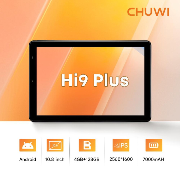 CHUWI Hi9 Plus 10.8" Tablet Helio X27 Deca Core Android 2560x1600 ...