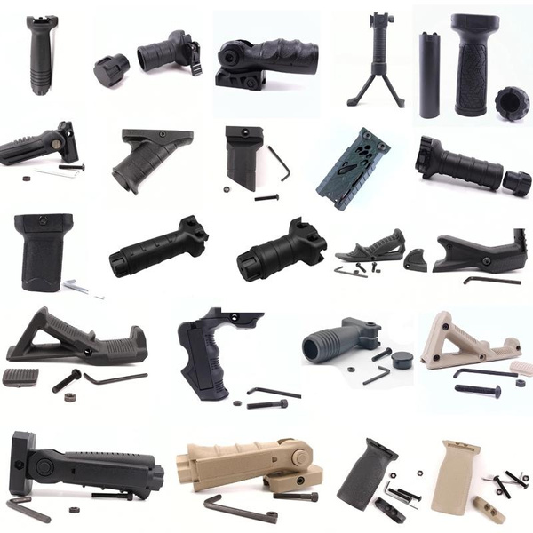 Standard Rail Vertical Fore-Grip for 20mm Rail M4 M16 AR15 Pistol Grip ...