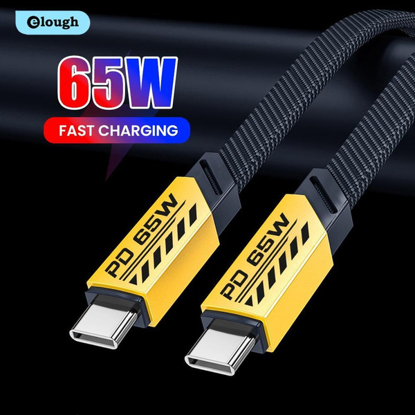 100W USB Type C Fast Charging Cable Mechanical USB C Wire For Xiaomi ...
