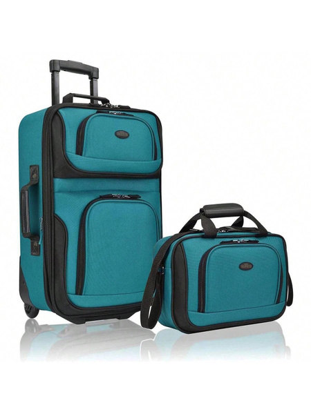Rio Rugged Fabric Expandable Carry-On Luggage Set, 2 Wheel | Wish