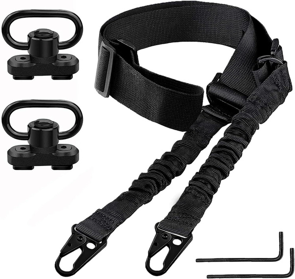 Gun Sling Two Points Rifle Sling with Length Adjuster Multi-Mission ...