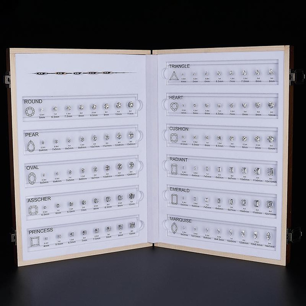 Upgraded version Tester Tools Gemstones Diamond Tools Size Reference ...