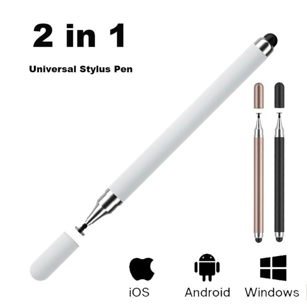 1PC Universal 2In1 Stylus Pen IOS Android Sensitive To Touch Pen ...