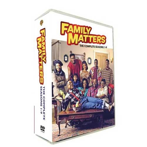 Family Matters Complete Season 1-9 1 2 3 4 5 6 7 8 9 DVD 27Disc Movies ...