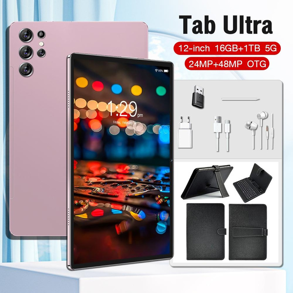 Tab Ultra 12” inch , Android 13 Tablet, 16GB ROM 1TB Expand Computer ...